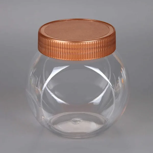 Food Grade 500ml Transparent Round Spherical Candy Glass Jar | Hua Jing